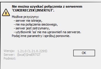 problem z instalacja - Pomocna dłoń - Forum InsERT