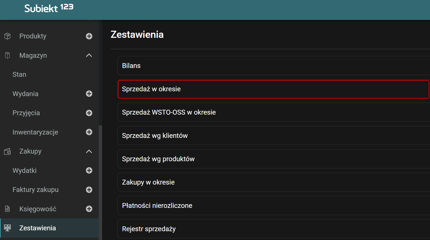 JAK EXPORT FAKTUR DO CSV - Subiekt 123 - Forum InsERT