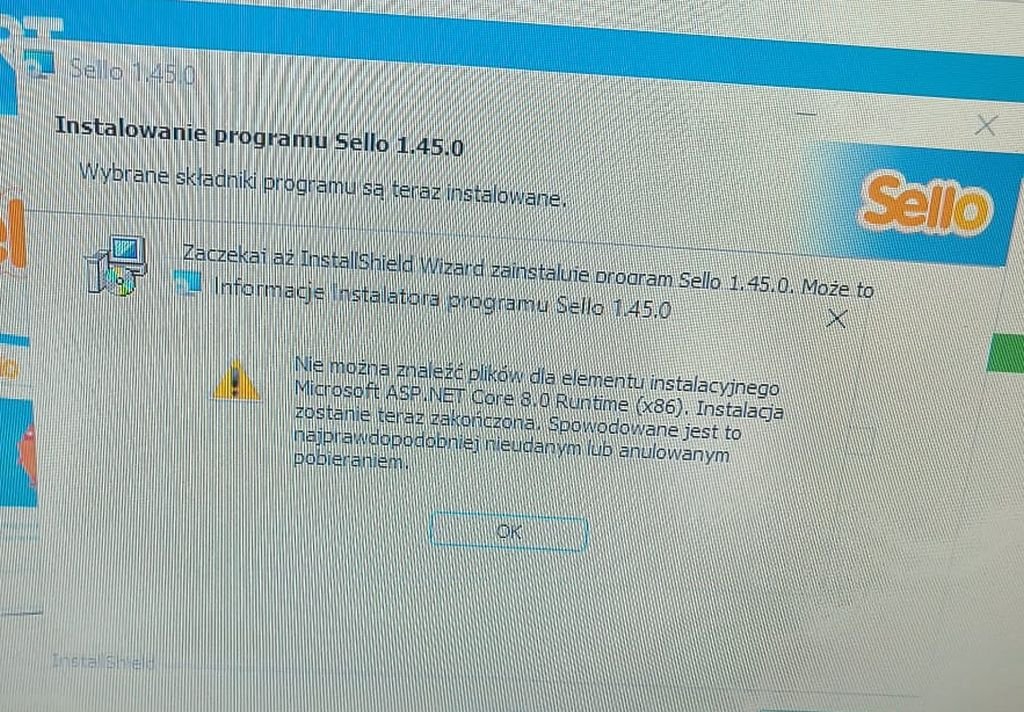 problem z instalacją sello na windows server 2025 - Pomocna dłoń ...